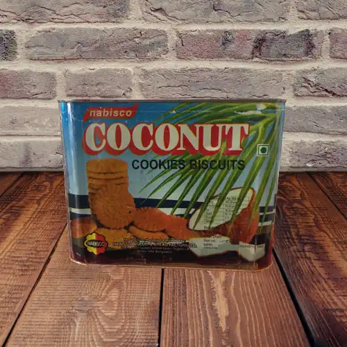 Nabisco Coconut Cookies Biscuits 2kg Tin